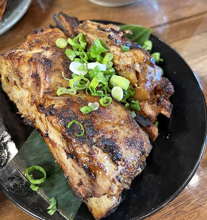 These curry ribs don't just fall off the bone &ndash; they practically leap into your mouth, leaving a trail of aromatic spices behind.