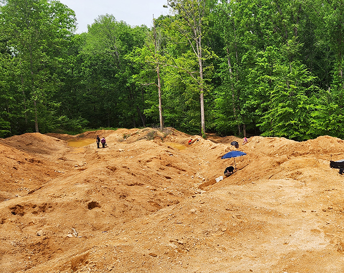Adventure seekers find unexpected thrills at this sandy excavation site &ndash; who knew dirt could be this entertaining?
