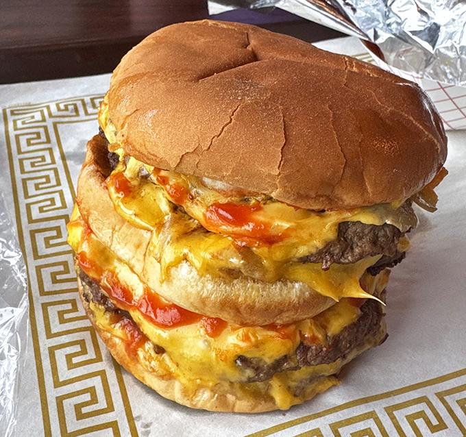 Double the patties, double the cheese, double the reason your cardiologist doesn't need to know about this.