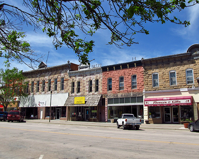 The multi-colored stone and brick buildings create a natural palette that no Instagram filter could improve upon.