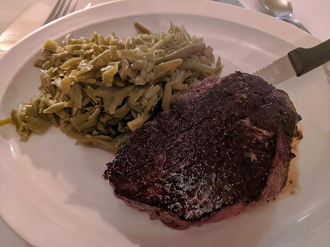 The filet mignon arrives like a dark, delicious monolith on your plate&mdash;proof that Jack's understands the beautiful simplicity of perfect beef.