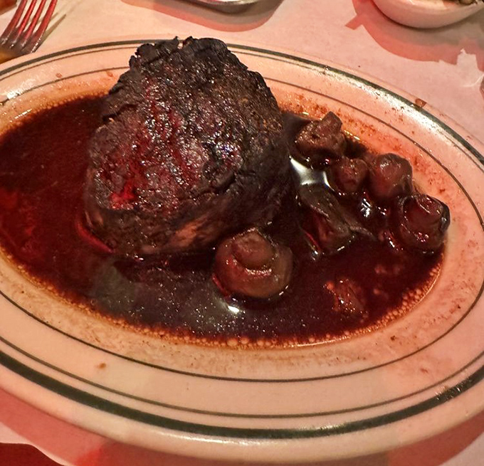 This filet mignon with mushrooms isn't just dinner&mdash;it's a religious experience. The kind that makes you close your eyes and whisper "thank you."