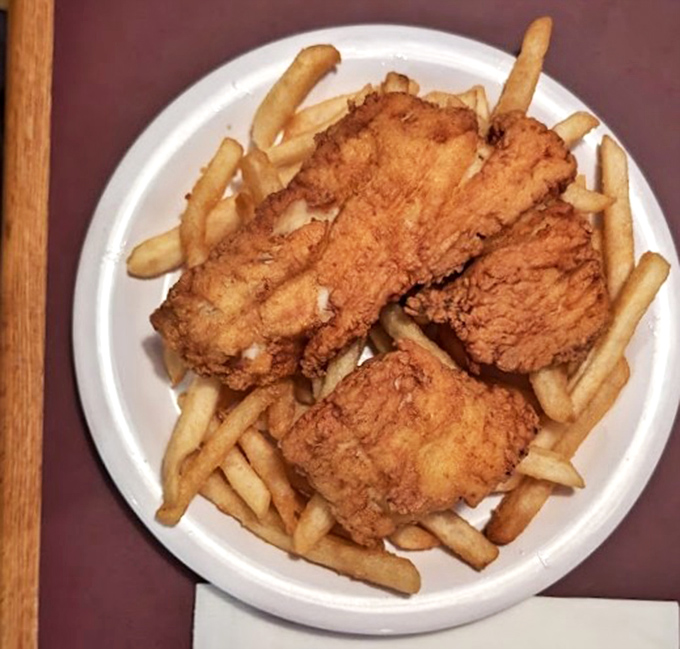 Golden-battered fish and crispy fries &ndash; the kind of plate that makes you wonder why anyone would ever eat anything else.