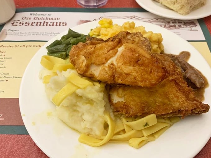 This fried chicken has achieved the culinary holy grail: a perfectly crispy exterior while maintaining juiciness that would make other chickens jealous.