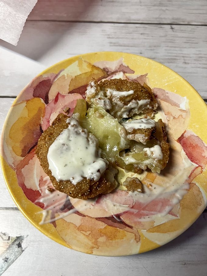 Those fried green tomatoes are having their own "Steel Magnolias" moment, Southern and proud of it.