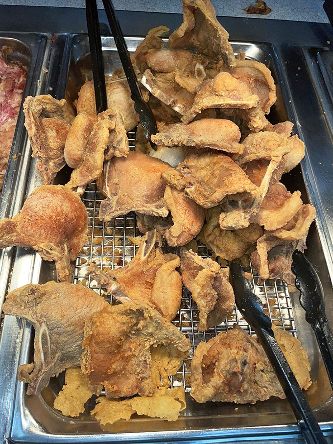 These pork chops aren't just fried, they're transformed into crispy, savory treasures that would make any grandma nod in approval.