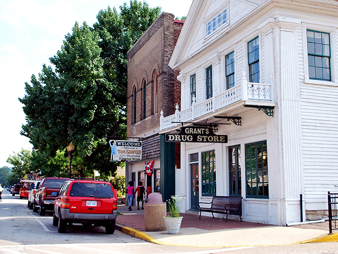 Grant's Drug Store stands as a time capsule of small-town America, when pharmacists knew your name and soda fountains were social hubs.