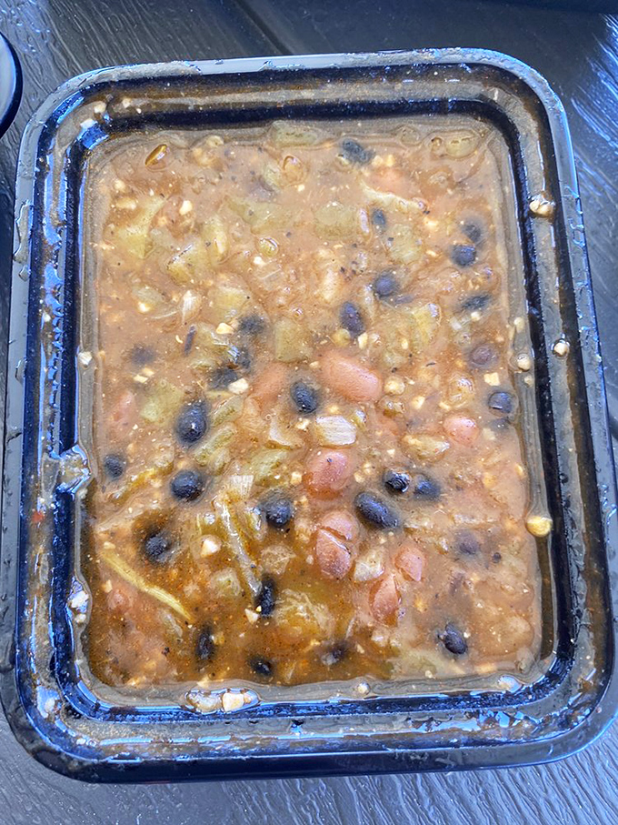 Green chili that doesn't just sit on your plate&mdash;it tells a story. Each bean and chunk of meat swimming in harmony.