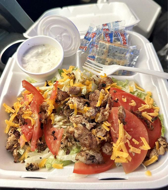 This hearty taco salad doesn't need fancy plating&mdash;it's the flavor equivalent of a desert sunset, bold and unforgettable.