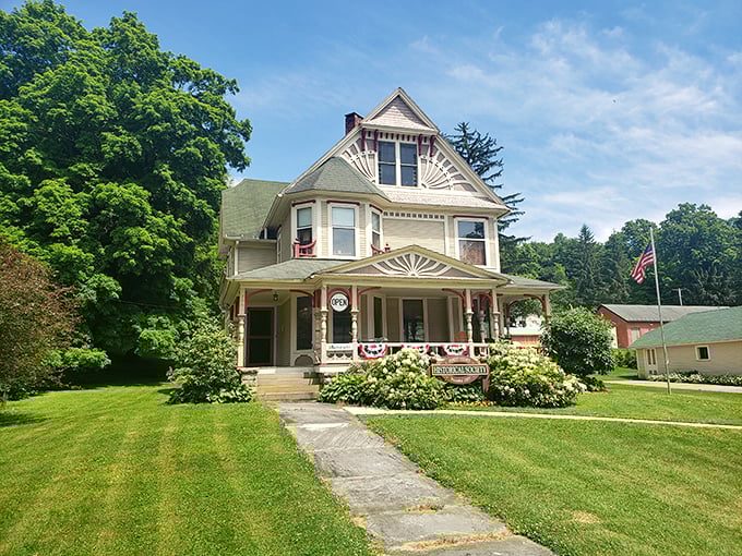 Victorian charm meets small-town hospitality in this historic home, now serving as Tionesta's window to its storied past.