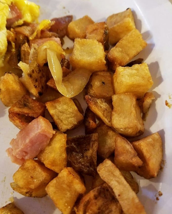 These home fries are the supporting actors that steal the show&mdash;crispy edges, tender centers, and just enough onion to make you forget your table manners.