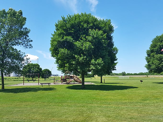 Honey Creek Park offers green spaces so inviting, even your smartphone will suggest airplane mode.