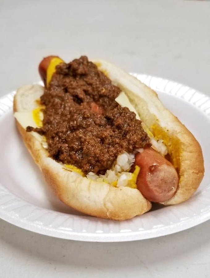 The Famous Hot Dog with its signature meat sauce is like the Sinatra of frankfurters &ndash; timeless, beloved, and impossible to truly replicate despite many imitators.