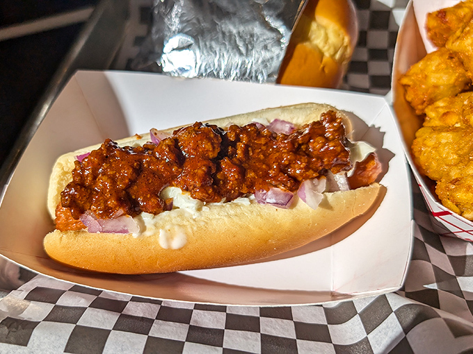 Not your average hot dog. This saucy creation proves that Barley and Burger Smashed isn't just a one-trick pony in the comfort food arena.