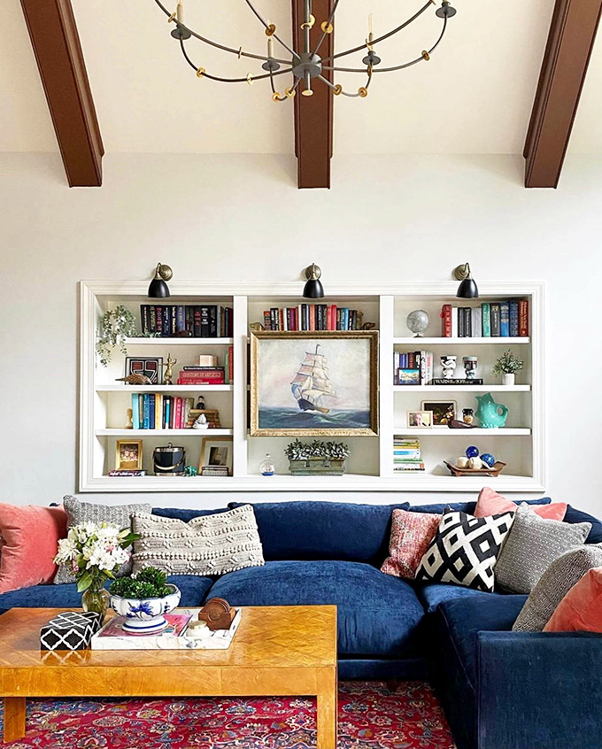 Display cases that would make a museum curator jealous. From portrait paintings to delicate figurines, each piece waits patiently for its next chapter.