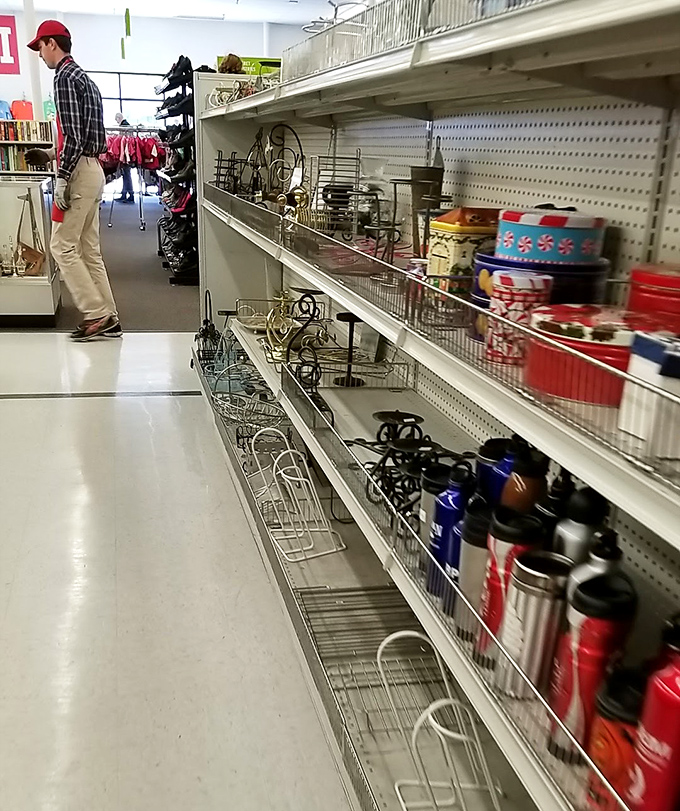The gadget graveyard where yesterday's must-haves find new purpose. Those travel mugs and light fixtures are begging for a second chance.