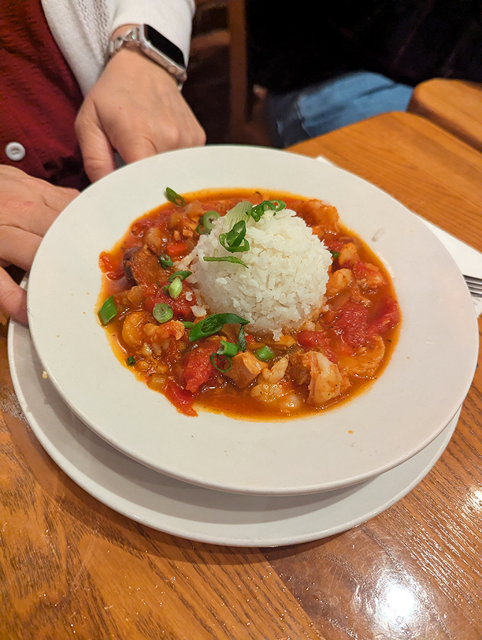 Jambalaya that brings the bayou to Ohio, proving geography is just a state of mind when cooking's this good.