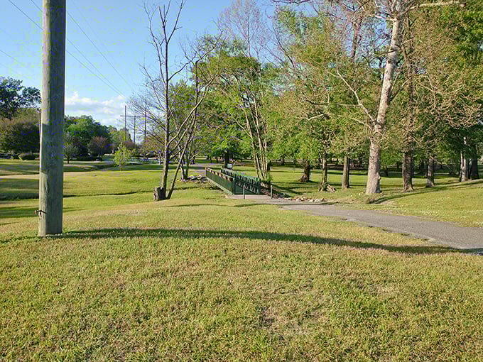 Jennings Park offers peaceful walking paths where nature therapy comes without a co-pay or prescription required.