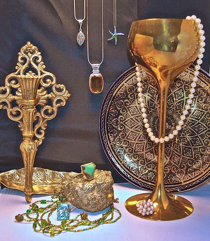 Not just jewelry&mdash;wearable art with history. That pearl necklace might have attended more interesting parties than you have this year.