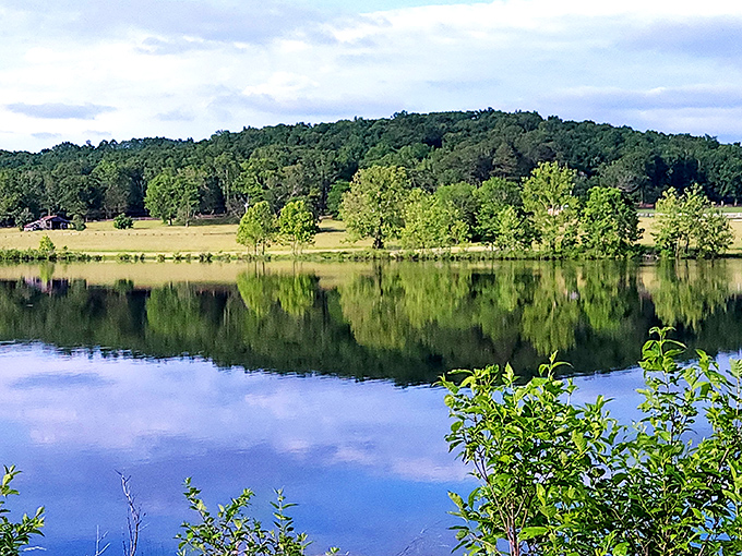 Mirror, mirror on the lake&mdash;reflecting Missouri's natural beauty with such perfection that even the most dedicated selfie-takers will turn their cameras the other way.