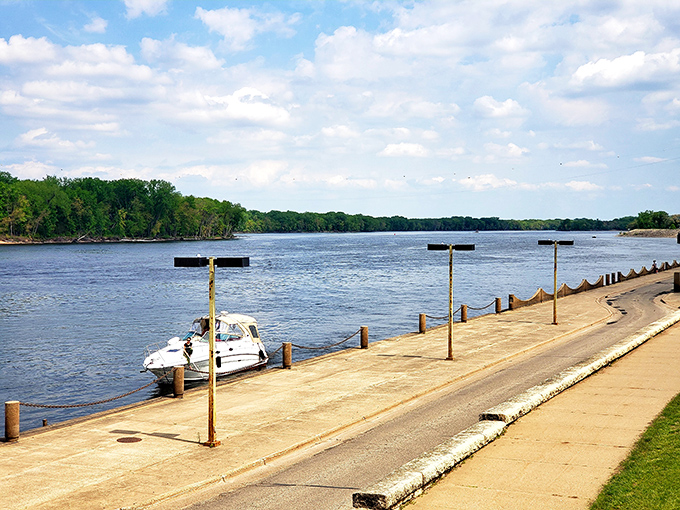 The Mississippi River isn't just scenery in Winona&mdash;it's an active waterway where pleasure boats and working vessels share the mighty current.