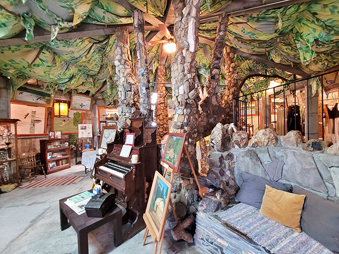 Step inside this stone-walled wonderland and you'll swear you've entered a fairy tale&mdash;complete with piano, artwork, and enough whimsy to fill a storybook.