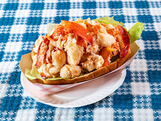 The lobster roll &ndash; summer in New England distilled into edible form. That buttery bun cradles seafood royalty with the respect it deserves.
