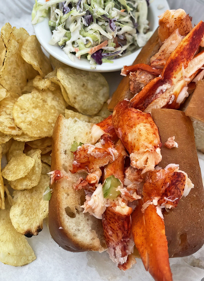 The lobster roll that launched a thousand road trips&mdash;chunks of sweet meat nestled in a perfectly toasted bun like seafood royalty.