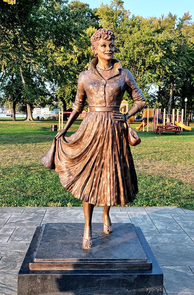 Lucy's still got some 'splainin' to do about how she became Jamestown's most famous daughter and comedy's eternal redhead.