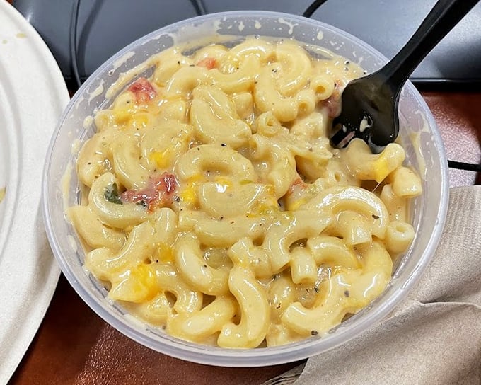 Mac and cheese that doesn't come from a blue box. This creamy, dreamy side dish is the perfect dance partner for smoky meats.