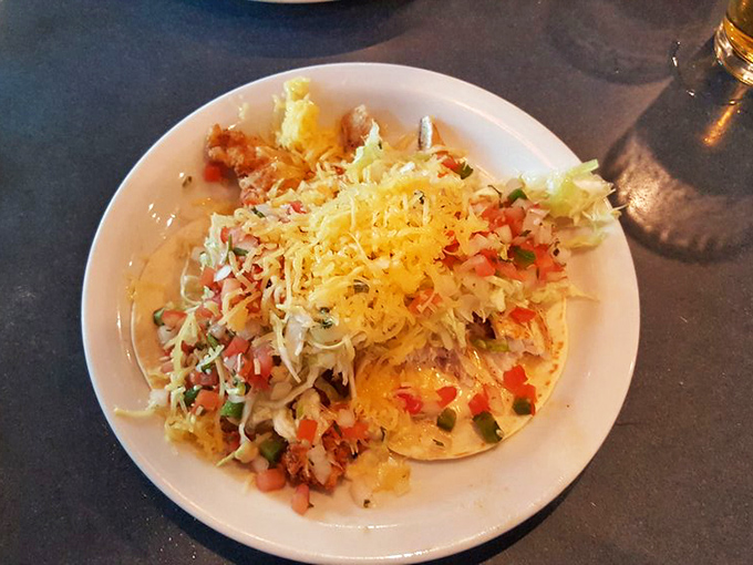 These fish tacos aren't just a meal&mdash;they're a fiesta on a plate, with fresh toppings creating a colorful symphony of flavors.