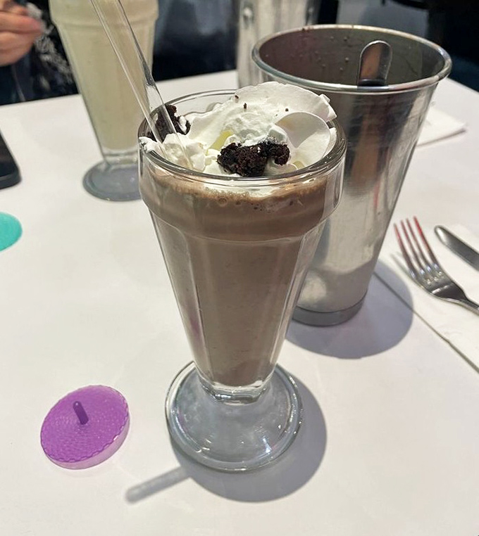 The classic malt arrives with its mixing container &ndash; that bonus "second shake" feels like finding an extra twenty in your jeans. Life's small victories.