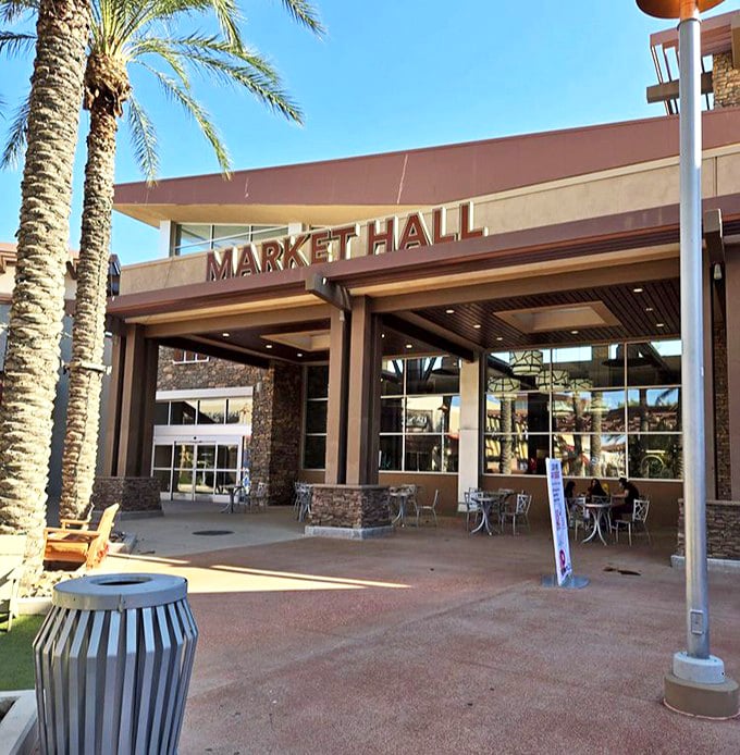 The Market Hall isn't just a food court&mdash;it's civilization's answer to shopping-induced hunger. Refuel before the next retail round.