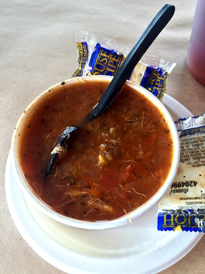 Maryland crab soup&mdash;where every spoonful tells a story of the Chesapeake. This hearty bowl has sustained watermen and delighted tourists for generations.