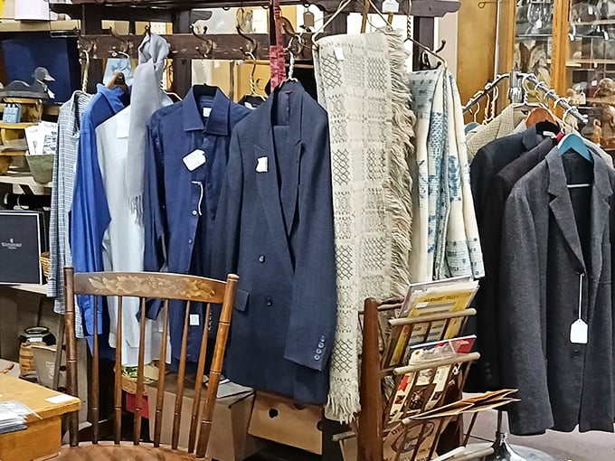 Dapper duds from when men dressed like Cary Grant just to buy groceries.