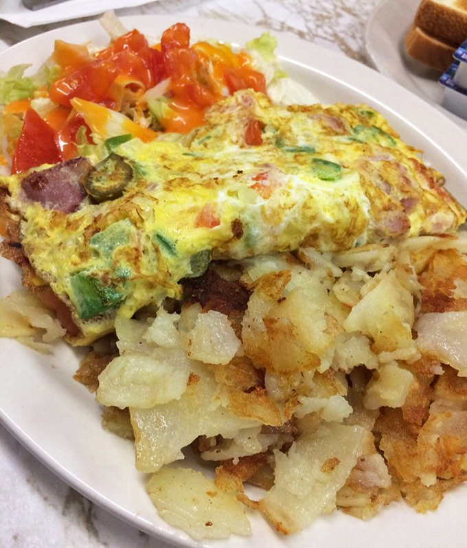 This Mexican omelet doesn't just feed your hunger&mdash;it tells a story of Detroit's cultural tapestry, served alongside crispy potatoes that could make a hash brown weep with envy.