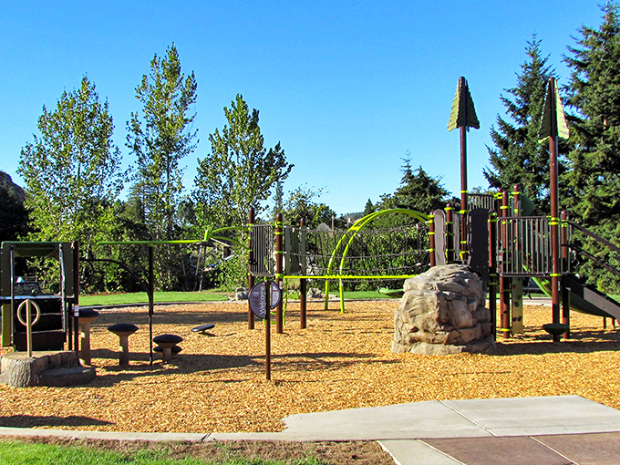 Micelli Park's castle-themed playground makes every visit feel like a quest, minus the dragons and plus the giggles.
