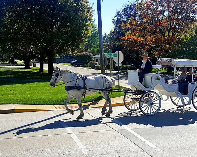 White picket fences and patriotic bunting create a scene so perfectly American, Norman Rockwell would've set up an easel.