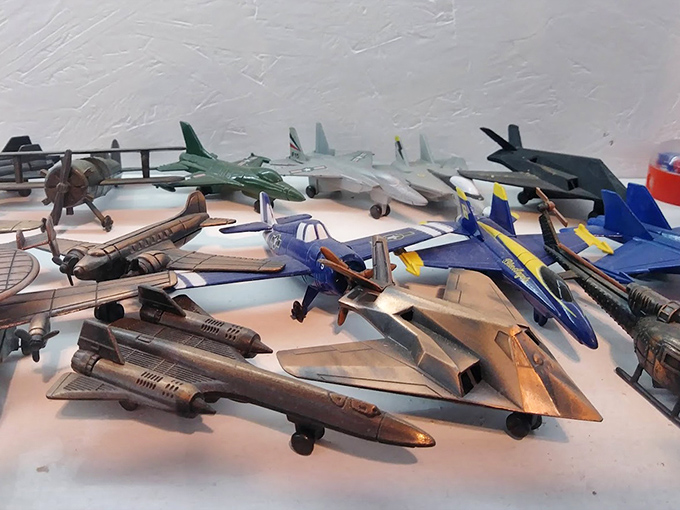 Top Gun meets office supply - these aircraft sharpeners would make Maverick trade his fighter jet for a number two pencil.