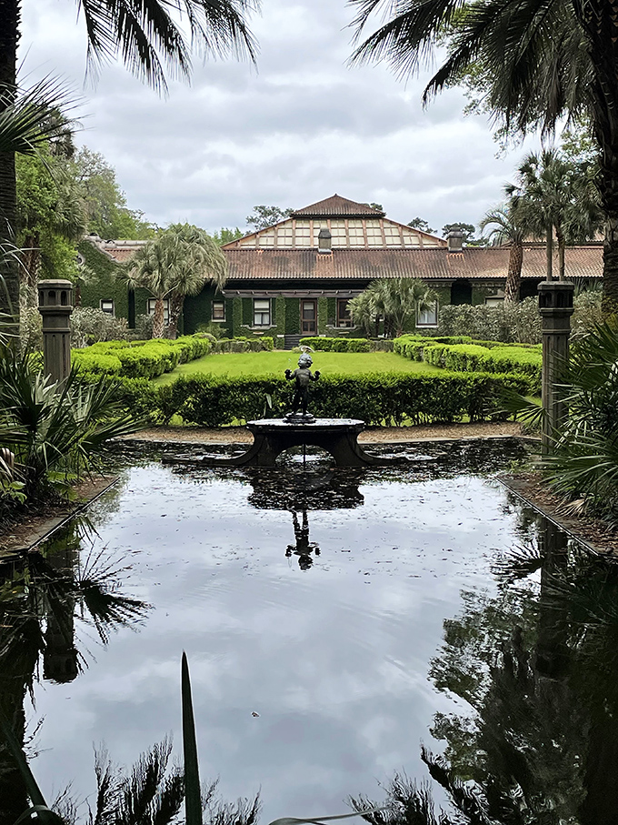 The Thomasville Train Depot stands as a brick testament to the days when locomotives were the internet of their time, connecting distant worlds.