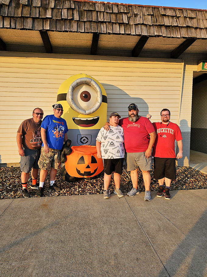 Where movie magic meets Minion madness. The seasonal decorations at Aut-O-Rama prove this isn't just a theater&mdash;it's a community gathering spot.