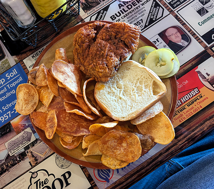 That perfectly golden crust promises serious flavor&mdash;Nashville hot chicken that'll make your taste buds stand at attention.