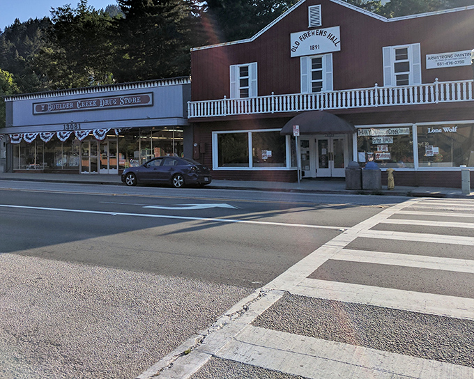 Old Redmen's Hall has witnessed over a century of mountain life. Its weathered facade tells stories that Zillow listings simply can't capture.