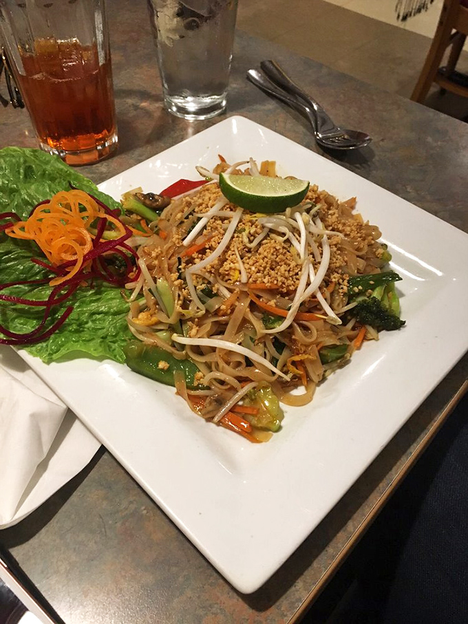 This isn't just Pad Thai&mdash;it's a perfectly balanced tightrope walk of sweet, sour, and savory that makes your fork keep returning for "just one more bite."