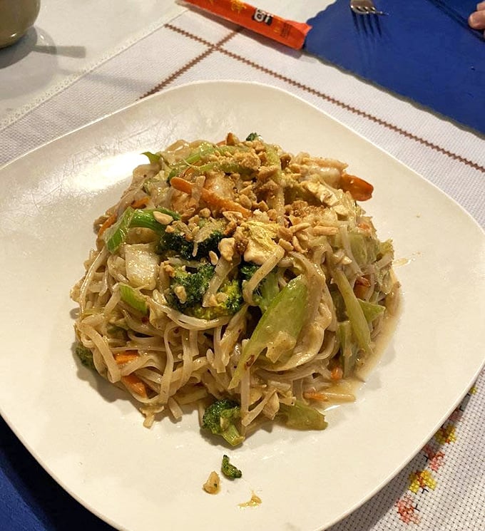 Pad Thai that doesn't hide behind sweetness &ndash; these noodles have stories to tell and aren't afraid of a little fish sauce.