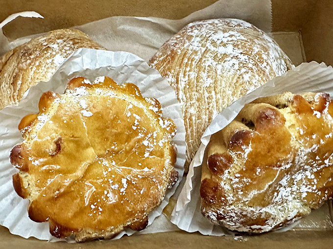 These golden pastries aren't just desserts, they're edible sunshine. Dusted with powdered sugar and filled with promises of momentary bliss.
