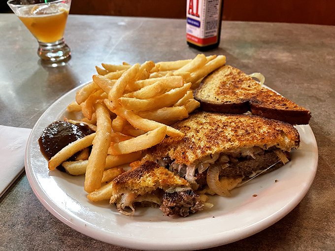 The patty melt &ndash; that perfect marriage of burger and grilled cheese that makes you wonder why all sandwiches don't come with melted goodness. 