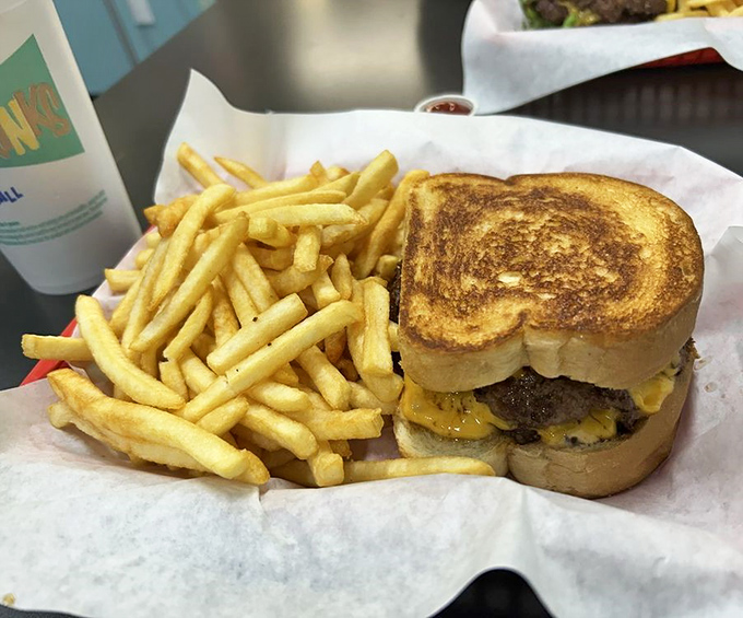 The patty melt&mdash;that glorious hybrid where burger meets grilled cheese and they live happily ever after. Comfort food that hugs your soul.