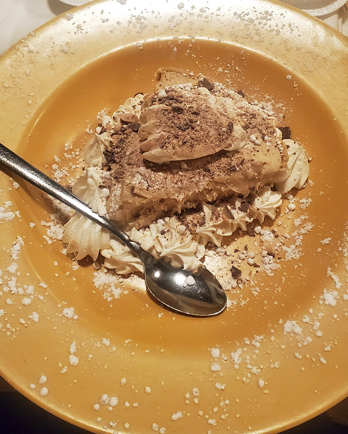 Dessert that's worth saving room for. This creamy creation makes a compelling argument against the phrase "I couldn't eat another bite."