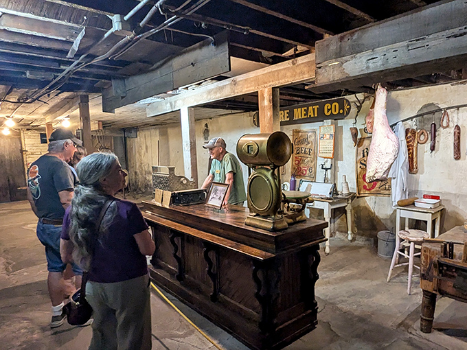 Beneath Pendleton's streets lies a hidden world where history comes alive&mdash;complete with vintage scales that once weighed more secrets than meat.